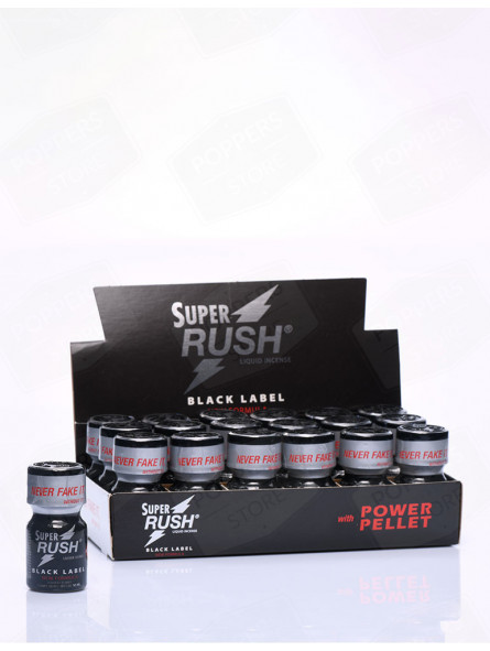 Buy Wholesale Poppers Super Rush Black Label 10ml poppers-store.eu