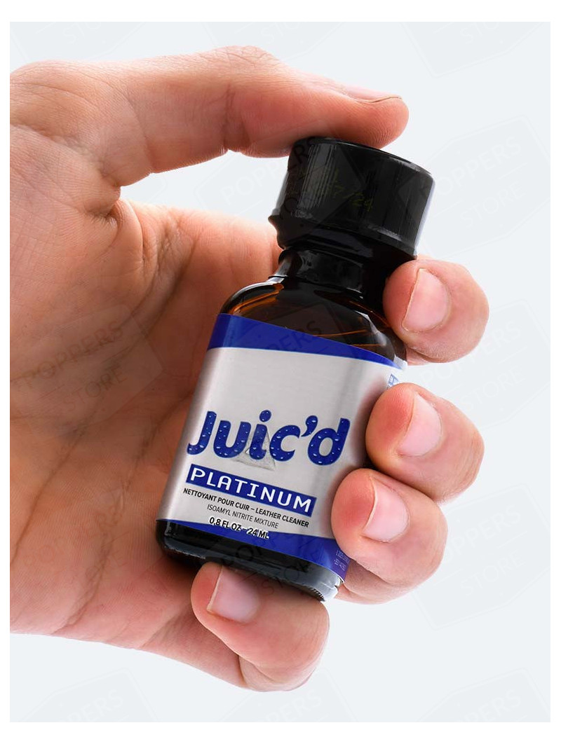 20-pack Juic'd Platinum Poppers - Powerful Amyl 24ml Bottles Wholesale