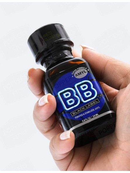 Pack of 20 BB Black Label 24ml Poppers - Reseller Distributor