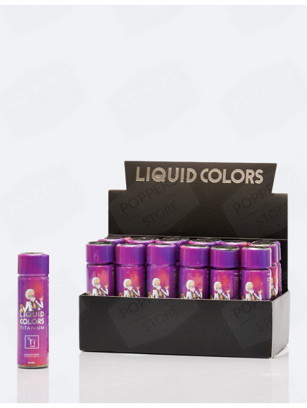 18 bottles of Liquid Colors Titanium poppers | B2B Wholesale